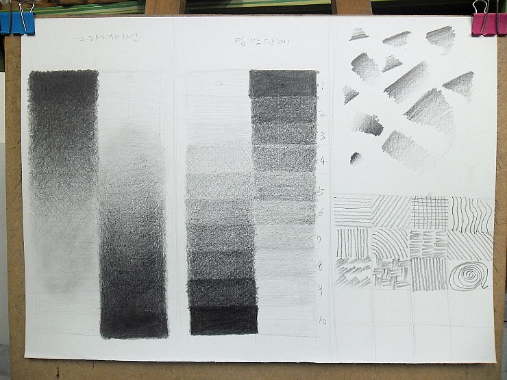 기초소묘 연필 선연습 명암단계 그라데이션 표현 소묘 뎃생 드로잉 수채화 유화 초상화 만화 디자인 건축스케치 조경스케치 패션일러스트 라인일러스트