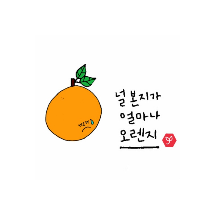 캘리그라피 과일시리즈 글귀 손글씨 일러스트 손그림 카톡배경 귀여운글귀 예진캘리 네이버 블로그