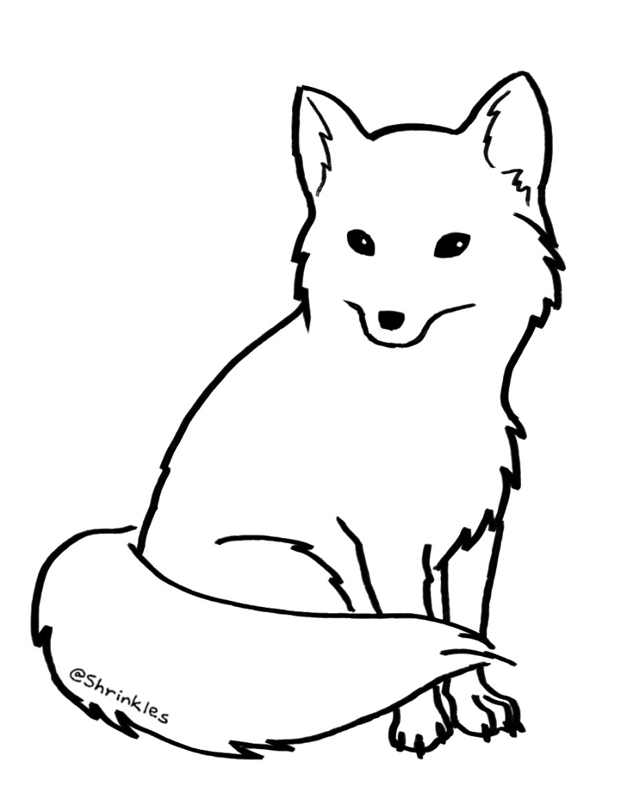 슈링클스북극여우 도안 북극겨울빙하멸종위기얼음그림그리기색칠공부겨울방학빙산얼음지구온난화일러스트따라그리기슈링크아트플라스틱공예색연필그림 네이버 블로그