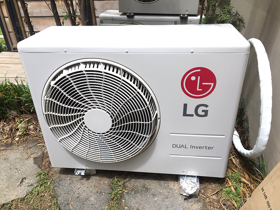Lg 에어컨 실외기에 바람막이를 설치해봅시다 네이버 블로그