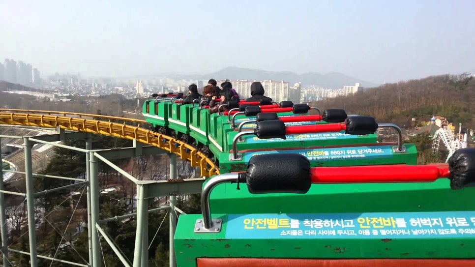 런닝맨 촬영지 대구 이월드 놀이기구들 카멜백 허리케인 네이버 블로그