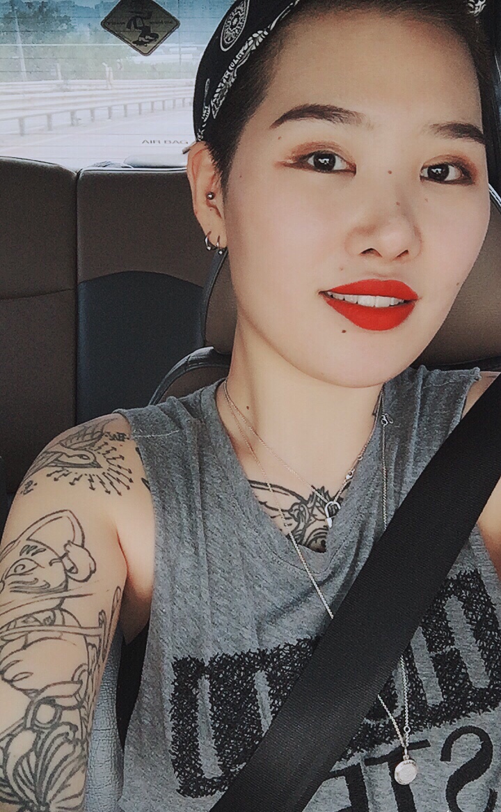 셀프 여자삭발 여자반삭 버즈컷 또 밀어버렸다 시원하게~ 켄드라민 네이버 블로그