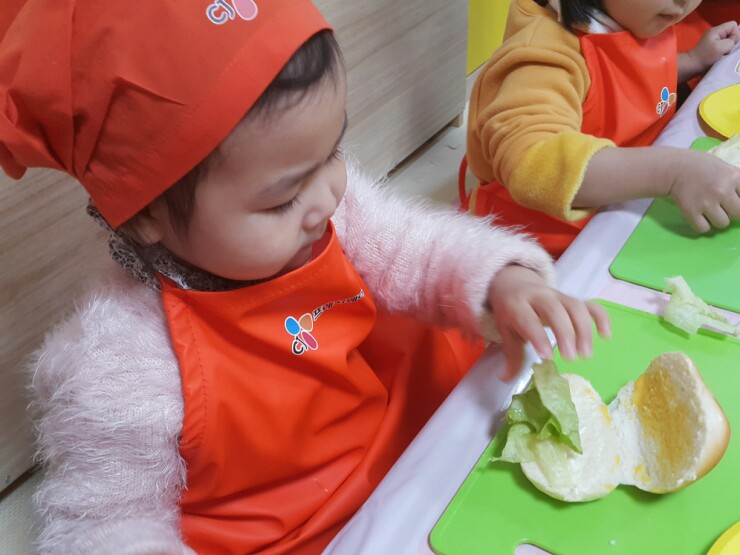 어린이쿠킹클래스♬♪ 개구리 샌드위치 만들기 네이버 블로그