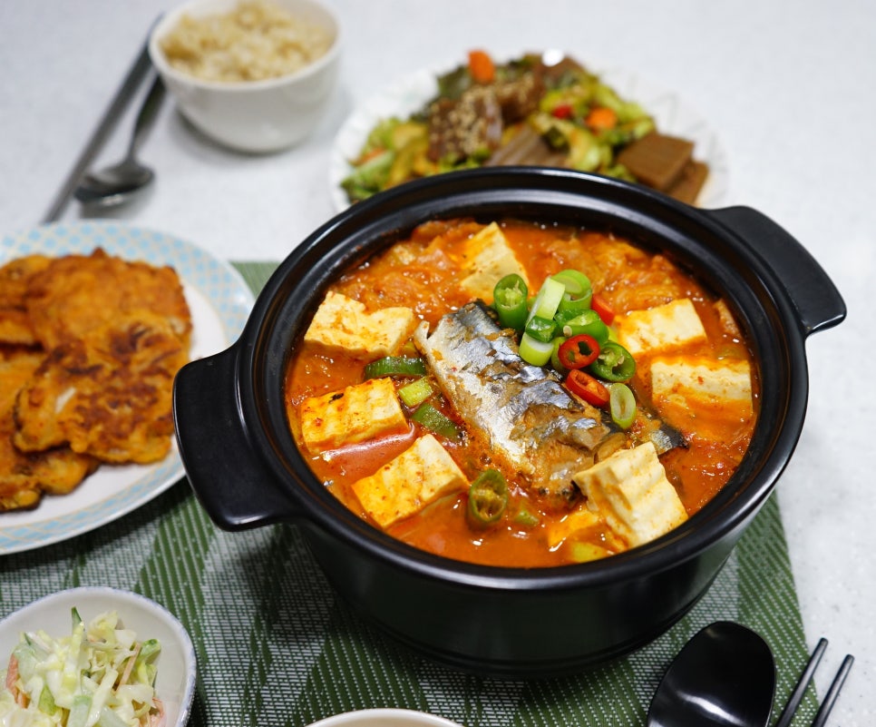 백종원 꽁치통조림 김치찌개 만들기 집밥백선생요리 네이버 블로그
