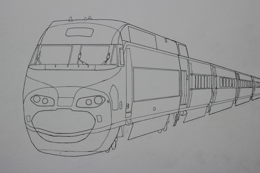 KTX를 그려보자 : 네이버 블로그