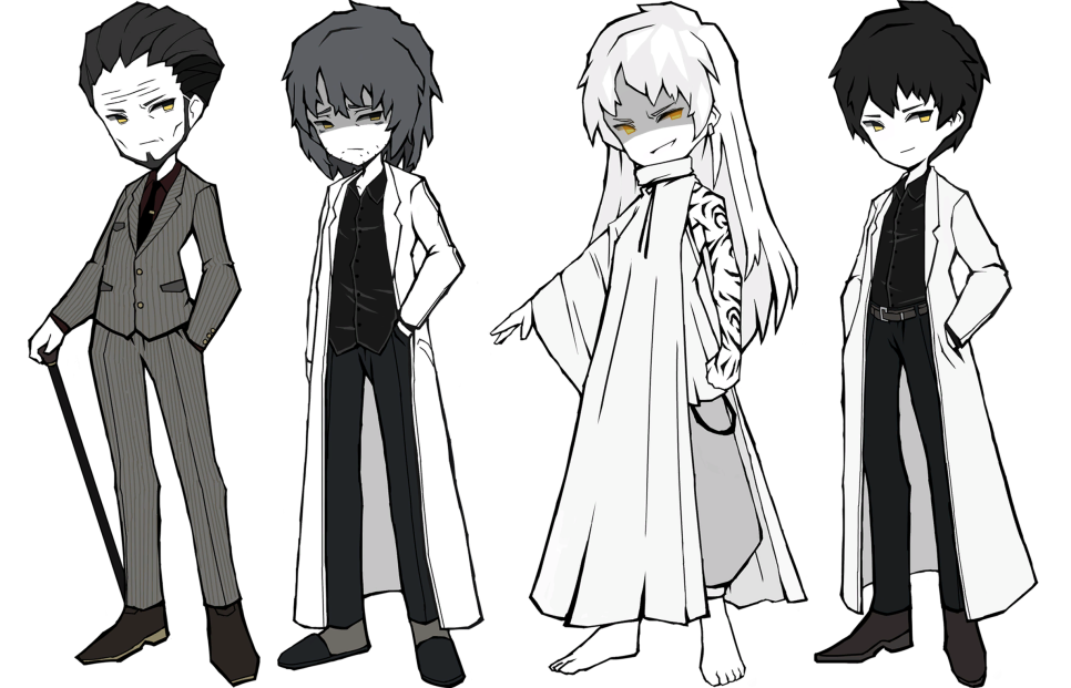 [로보토미 코퍼레이션] 세피라, ABC, 그 외 등장인물 소스 : 네이버 블로그